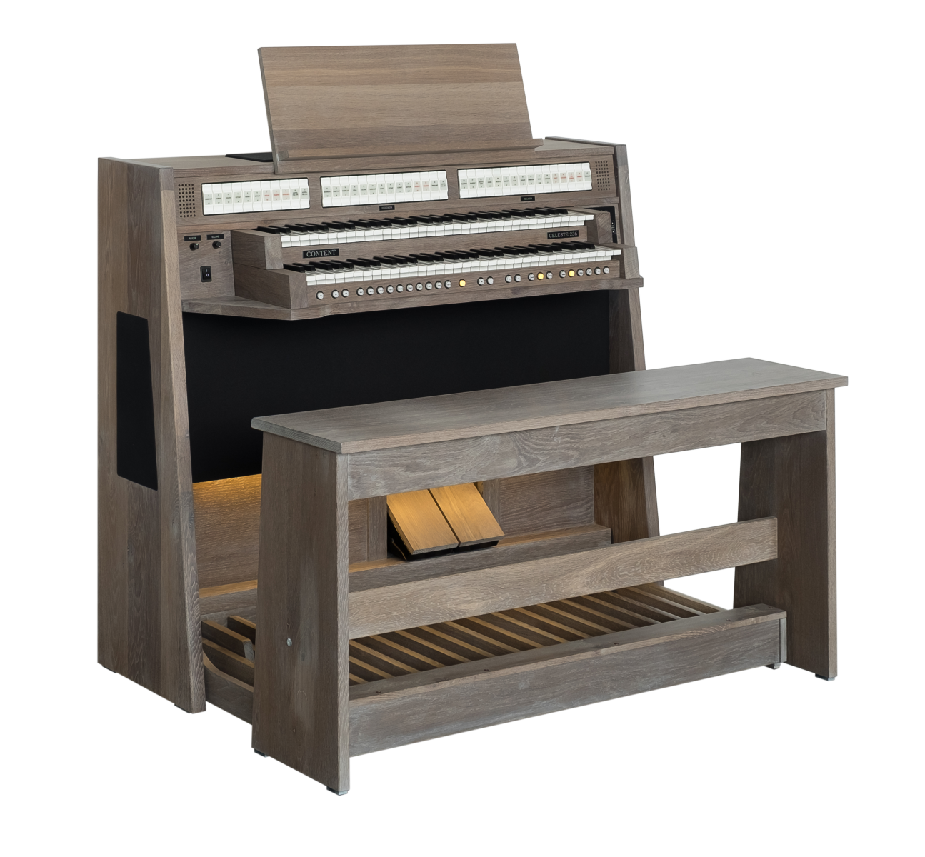 Watch: Celeste 236 | Content - Home Organs